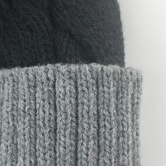 Class Club | Accessories | Nwt Chunky Cable Knit Colorblock Hat | Poshmark